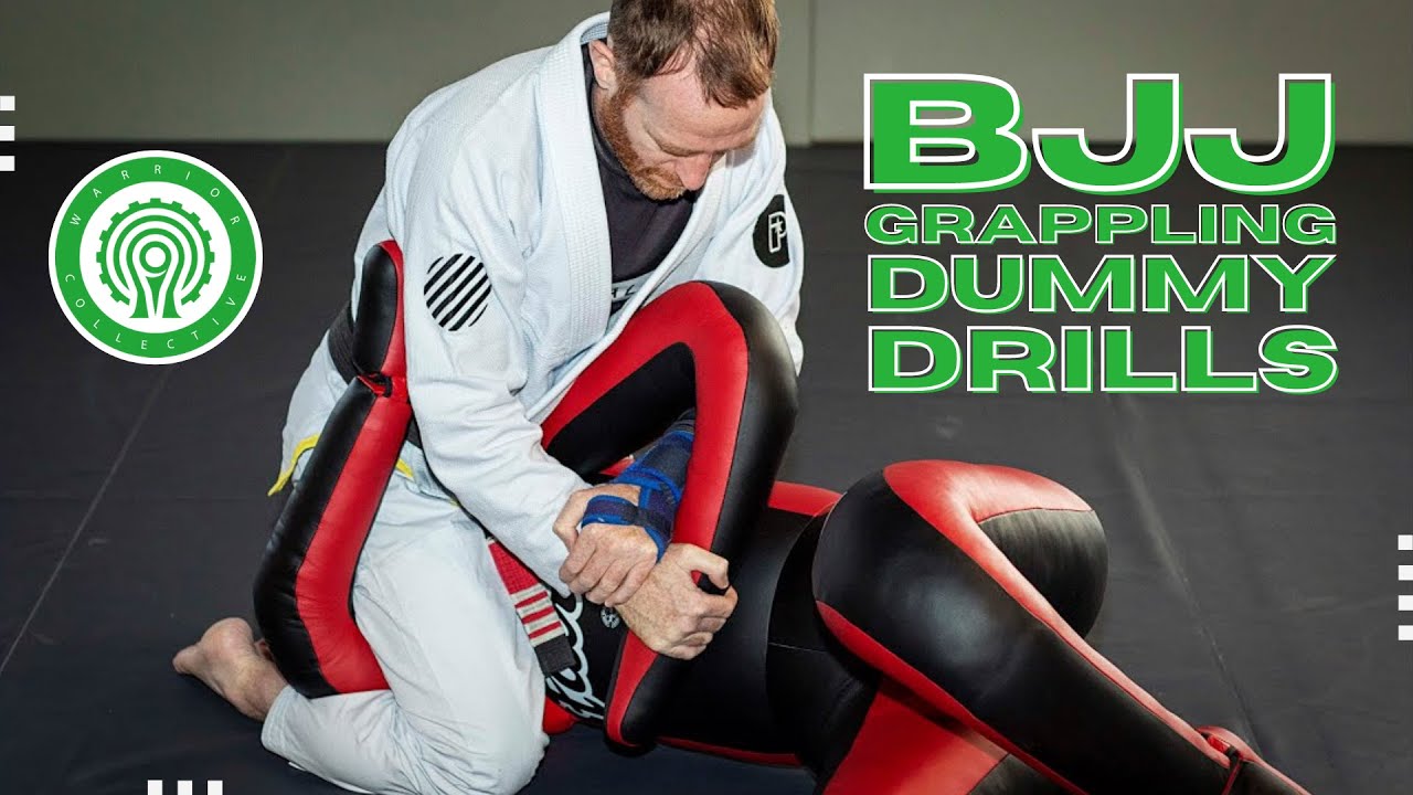 BJJ Grappling Dummy Solo Training Drills - Kimura Attacks with Steve Campbell - YouTube