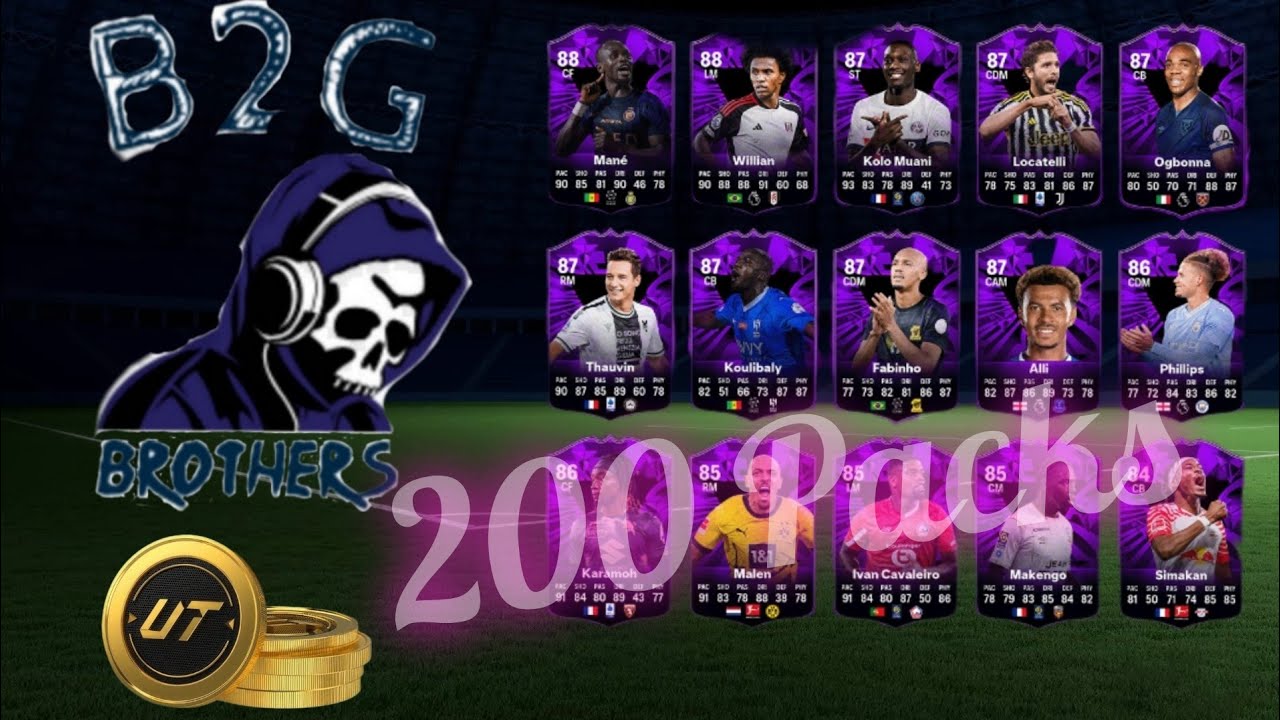 200 Packs FC PRO LIVE opening part 1 🔥⚽️ EAFC24 ⚽️ viele Live Karten ...