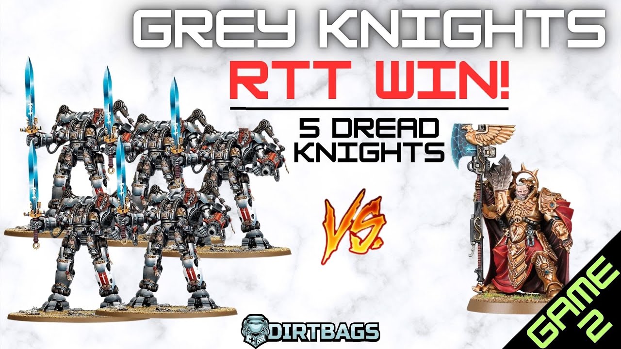Grey Knights win an RTT 5 Dreads game 2 vs Custodes | Competitive ...