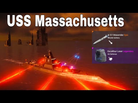 USS Massachusetts - 30k Gold Destroyer - Kẻ hủy diệt 30k vàng | Modern ...