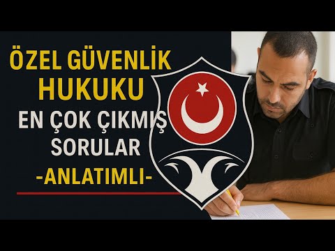 ÖZEL GÜVENLİK HUKUKU#özelgüvenliksınavınahazırlıksoruları #özelgüvenliksınavı 
