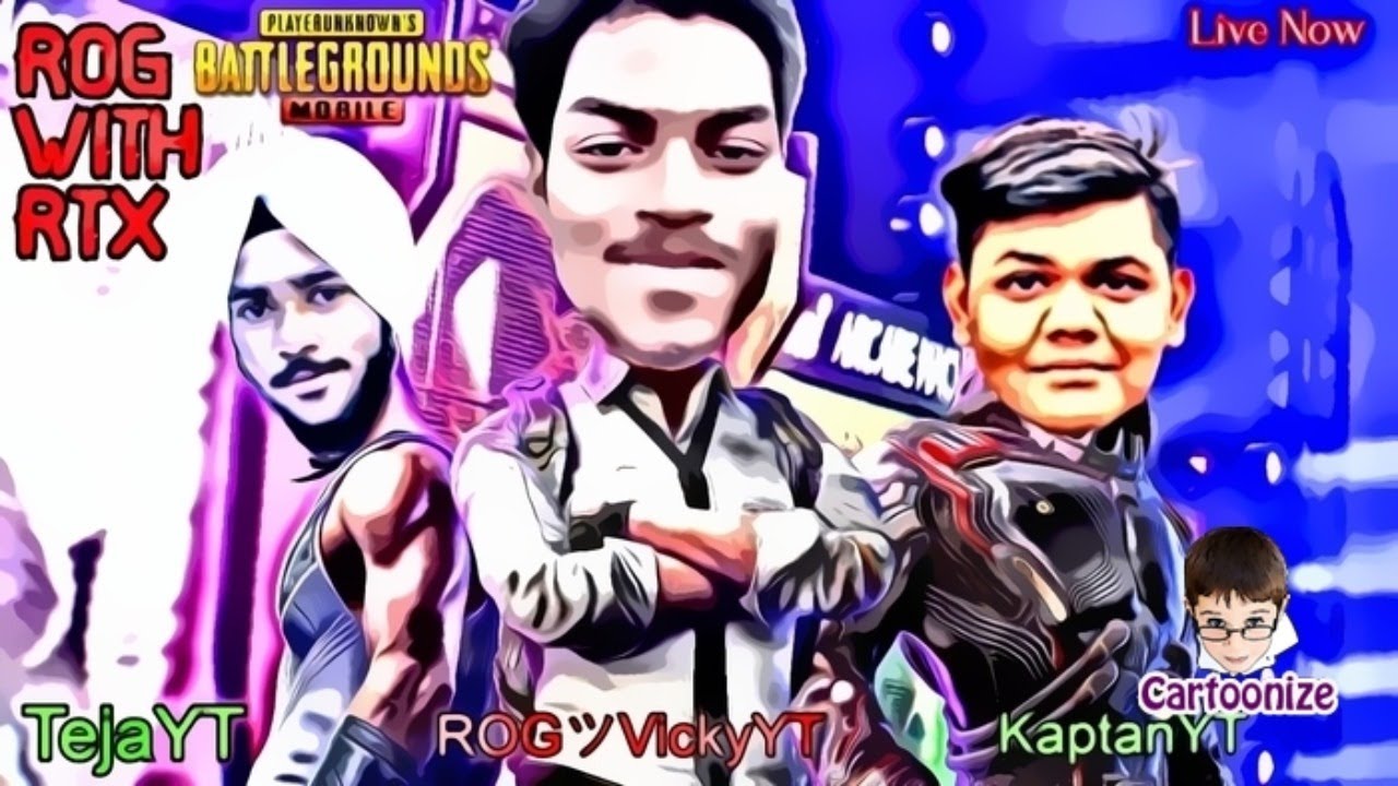 Pubg Mobile new map live with ROG Vicky the gamer Lets go guys - YouTube