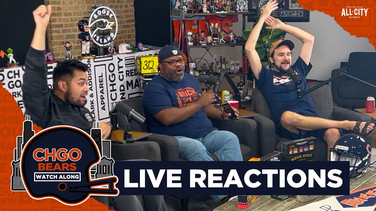 LIVE WATCH PARTY: Chicago Bears vs. Washington Commanders | CHGO Bears ...