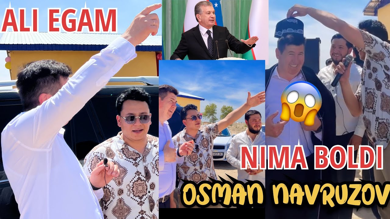 Osman Navruzov - Ali egam Nima boldi 😱 - YouTube