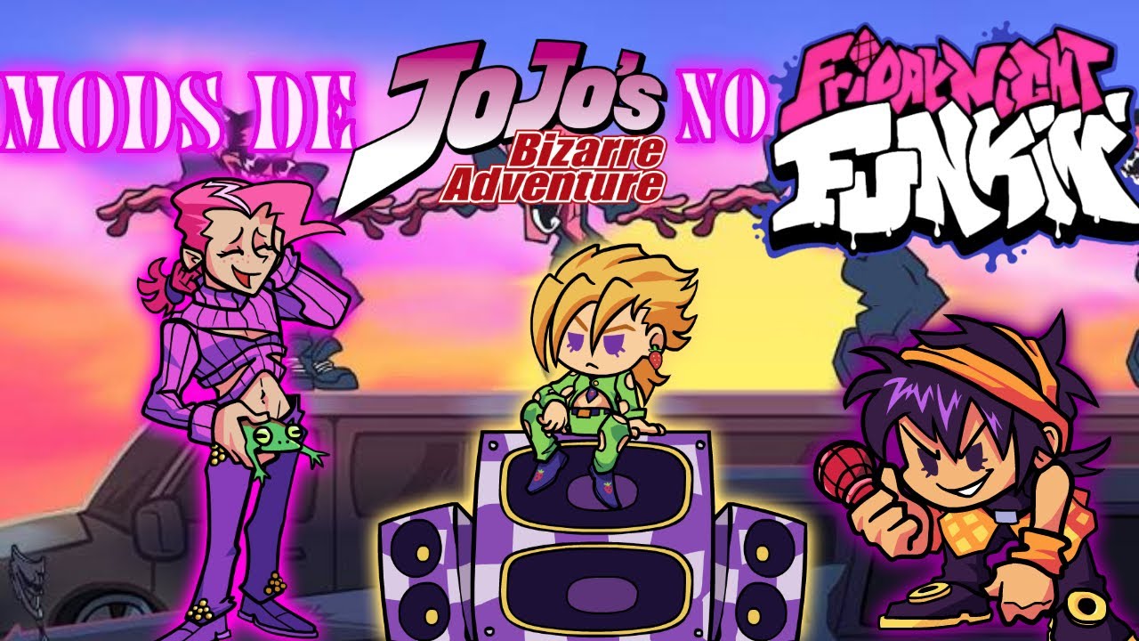 Todos os mods de Jojo do FNF EM UM UNICO VIDEO!!!! - YouTube