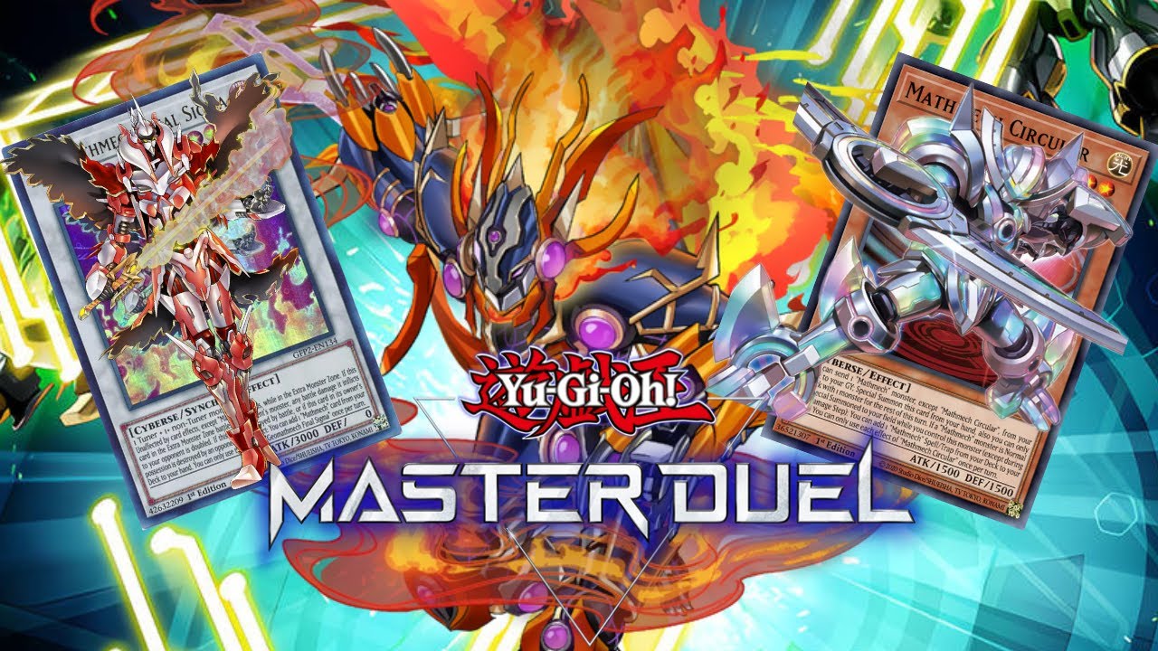 GREATEST MASTER RANK DECK! MATHMECH CYBERSE DECK! RANKED GAMEPLAY ! [Yu ...