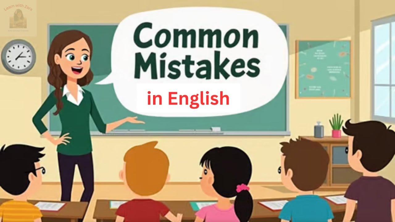 Common Mistakes In English || The Most Common Grammatical Mistakes in ...