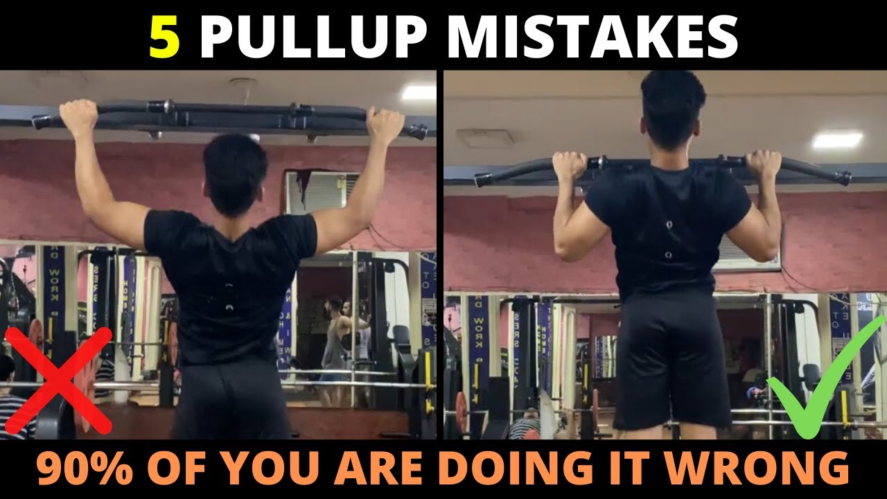 5 Common Pullup Mistakes | Tutorial | Mistakes Monday Part- 1 - YouTube