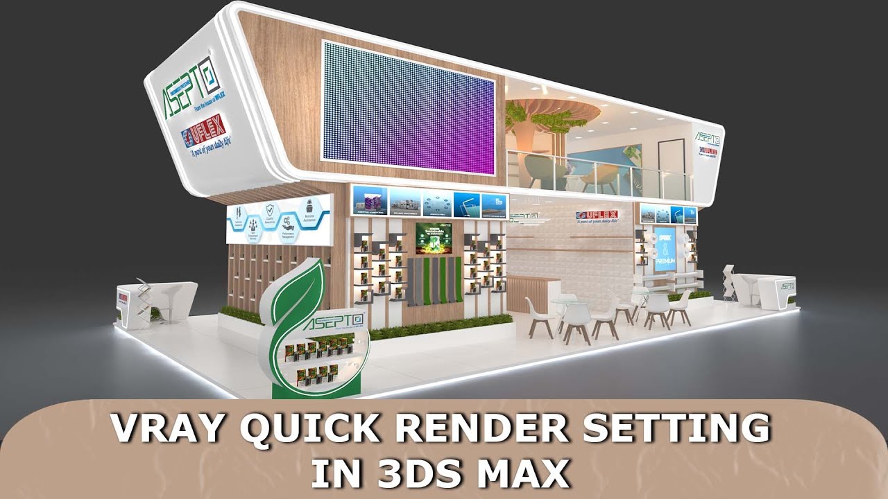 3DS MAX VRAY QUICK RENDER SETTING #3dsmax #vray #3dscreation - YouTube