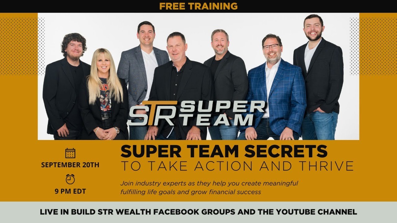 TRAINING 3: THE STR SUPER TEAM SECRETS TO TAKE ACTION AND THRIVE! - YouTube