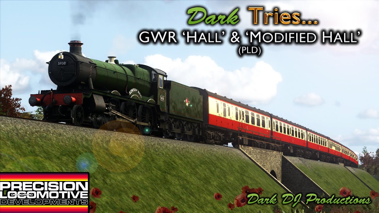 Train Sim | Dark Tries... | PLD GWR 'Hall' & 'Modified Hall' - YouTube