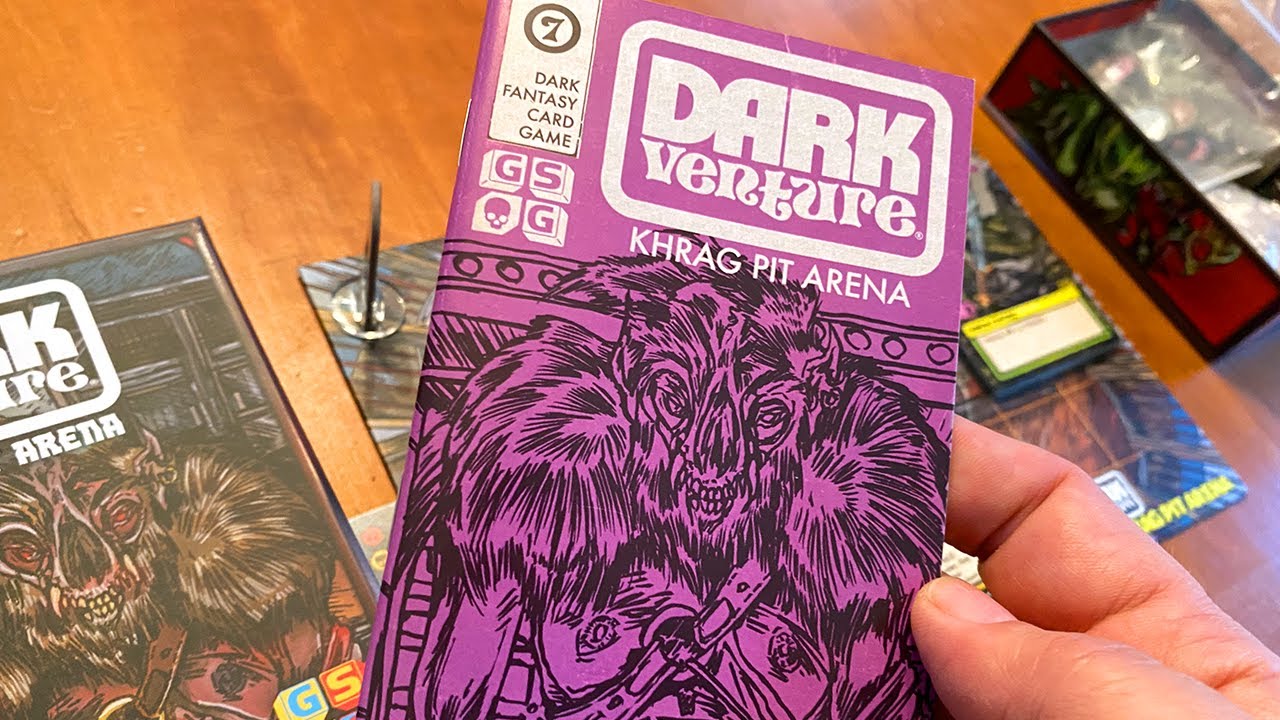 Dark Venture: Khrag Pit Expansion - Pre-Production Sample Unboxing! - YouTube