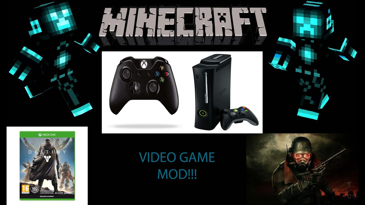 Minecraft Video Game Mod!! - YouTube