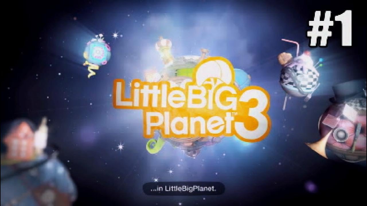Escaping from the Evil Newton... Little big planet 3 - YouTube