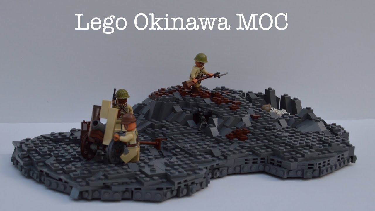 Lego Okinawa Japanese Artillery Outpost MOC WW2 🇯🇵 - YouTube