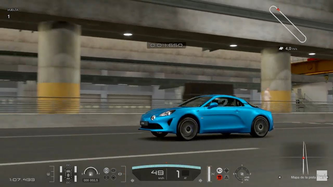 Alpine A110 '17 - Top Speed [GT7-PS4] - YouTube