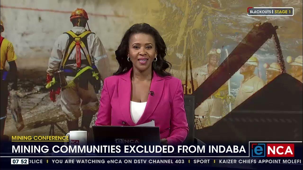 Mining communities excluded from indaba - YouTube