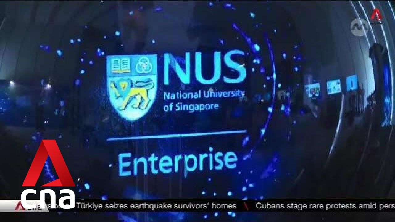 NUS to invest S$20 million to boost deep-tech innovation - YouTube