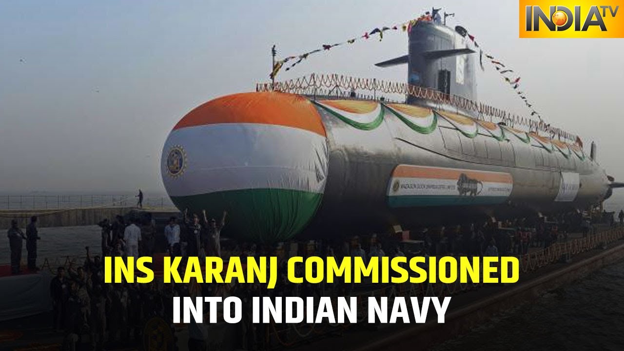 'Silent Killer' Third Scorpene-Class Submarine INS Karanj Commissioned ...