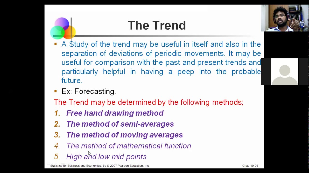 Methods of Measurement of Trend(How to calculate Semi Average & Moving ...