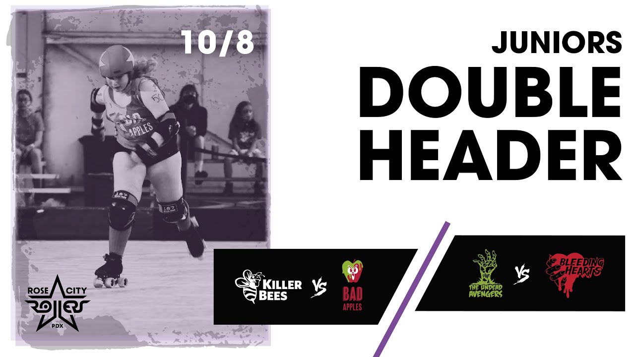 Rose City Rollers Juniors Doubleheader - YouTube