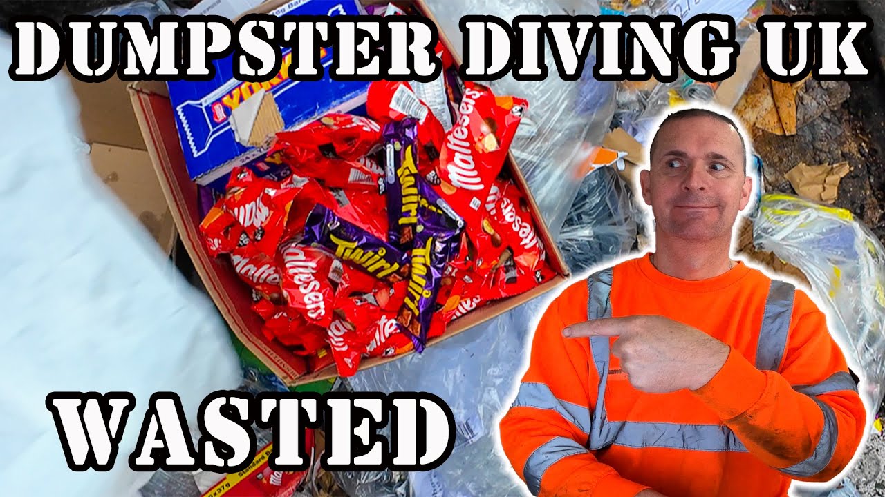 🤯[THIS SKIP WAS CHOCA] DUMPSTER DIVING AT UK RETAIL PARKS LIVING OFF ...