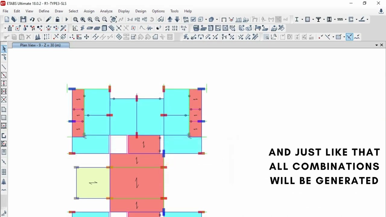 Create Load Combinations in ETABS in a Single Click - YouTube