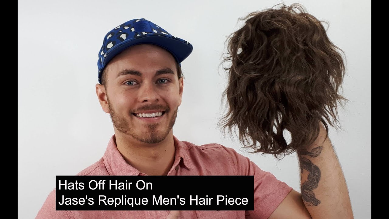 Jase's Replique Men's Hair Piece - YouTube
