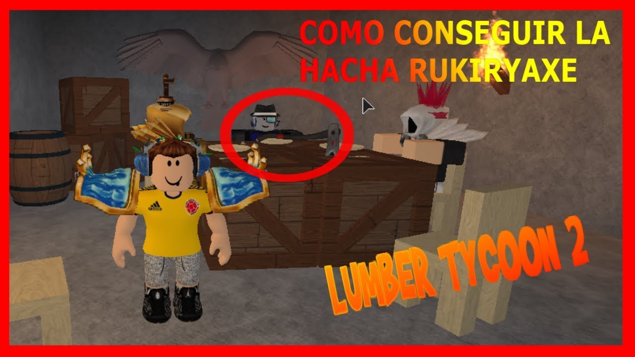 COMO CONSEGUIR HACHA RUKIRYAXE O HACHA DE TIBURON | LT2 ROBLOX - YouTube
