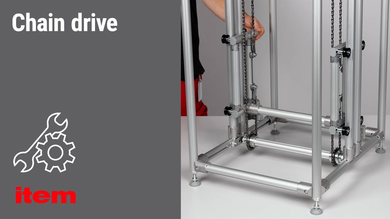 How do you mount the item Chain Drive in a Karakuri/LCA application ...