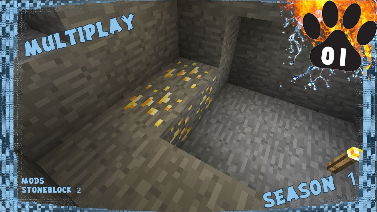 Minecraft - Stone Block 2 - S1 part 1 - YouTube