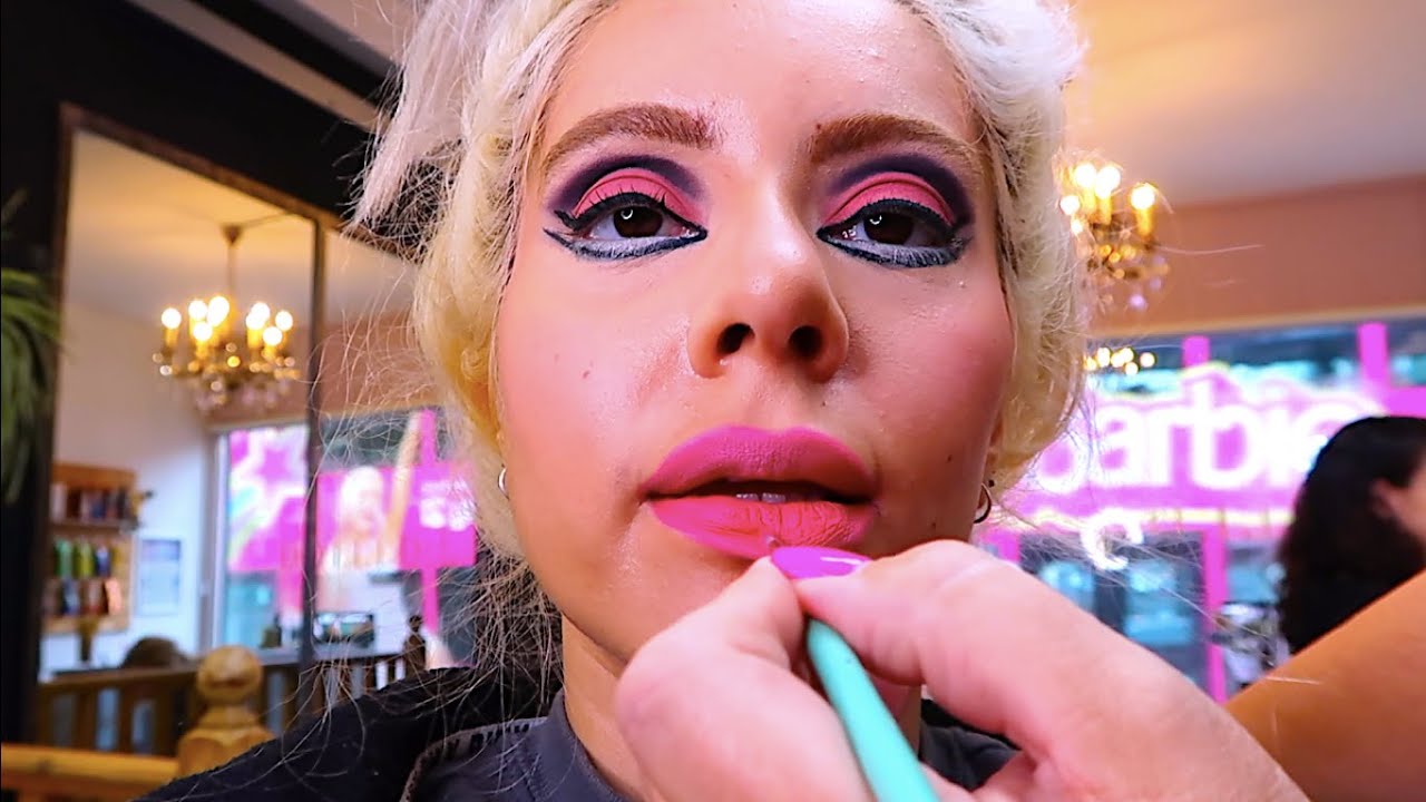 Turning Myself Into A Bratz Doll Youtube