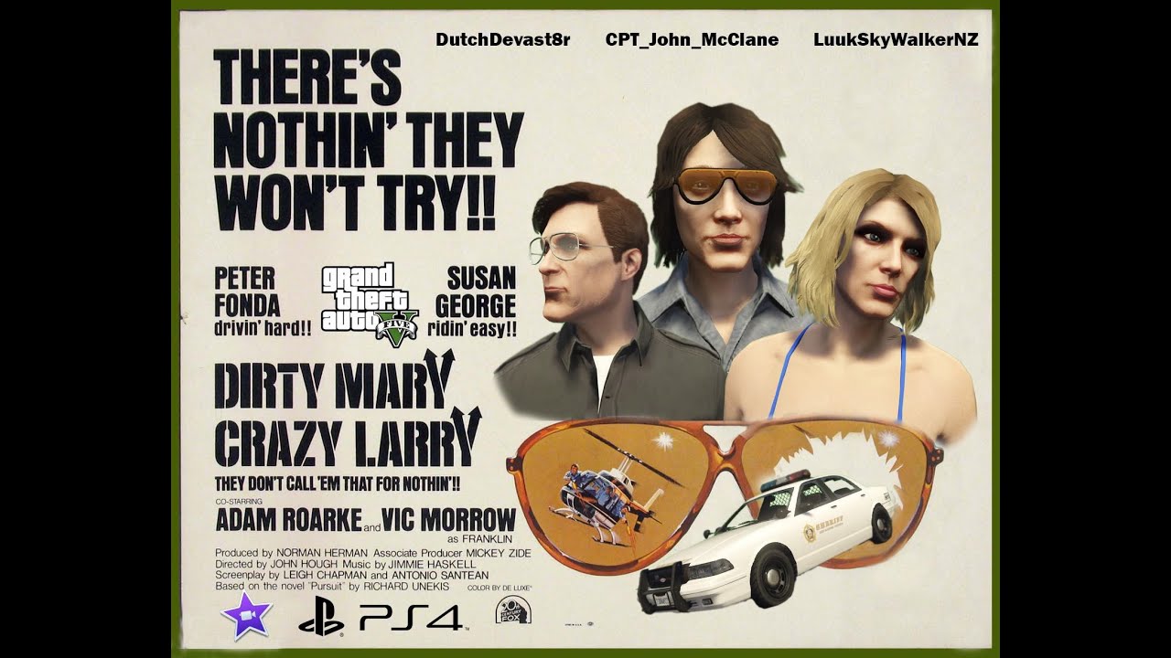 !!Dirty Marry, Crazy Larry, The GTA Movie!! - YouTube