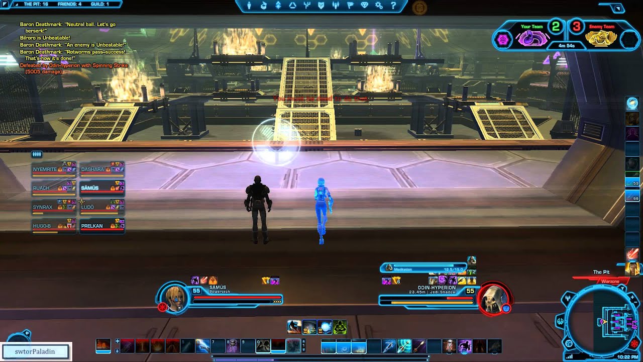 swtor Samus Huttball showcasing some good teleport play. - YouTube