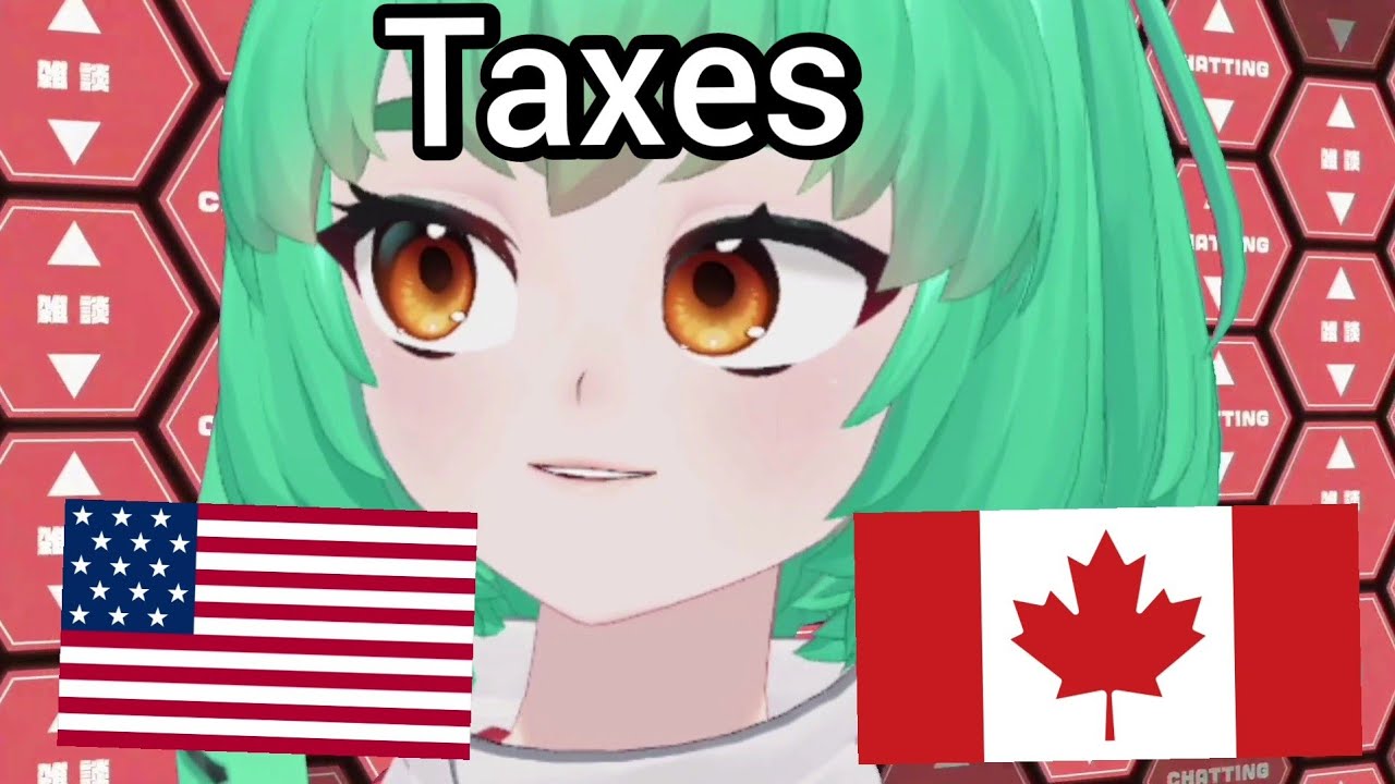 Girl_dm talks about the tax system in the USA and Canada - YouTube