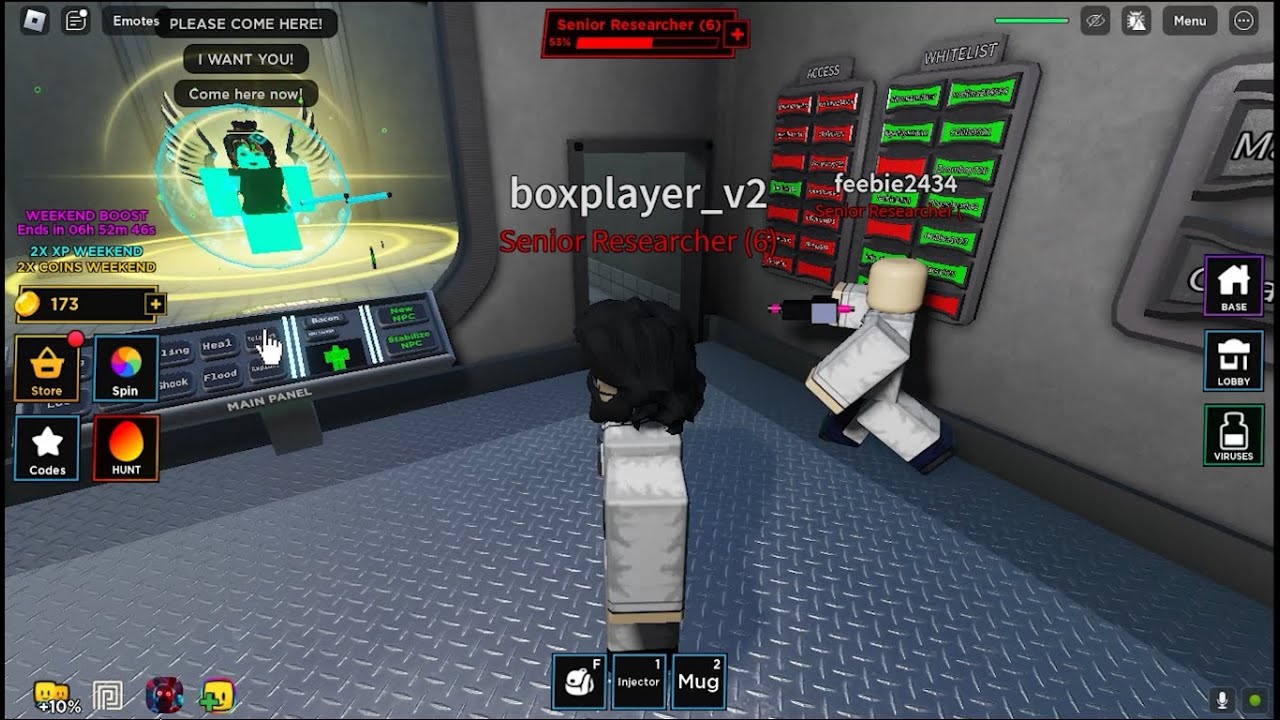 Roblox || Ro-Bio: Experiment || Criando ABERRAÇÔES. (ft. @LunarisRP ...