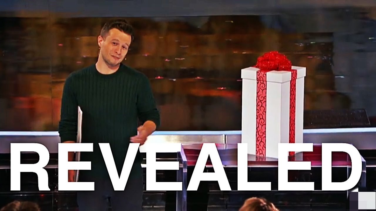 Mat Franco: AGT Holiday Spectacular Trick Revealed - YouTube