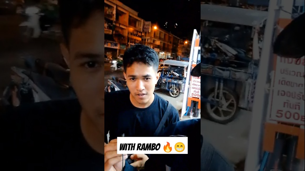 With Rambo 🔥😁 #english #shorts - YouTube