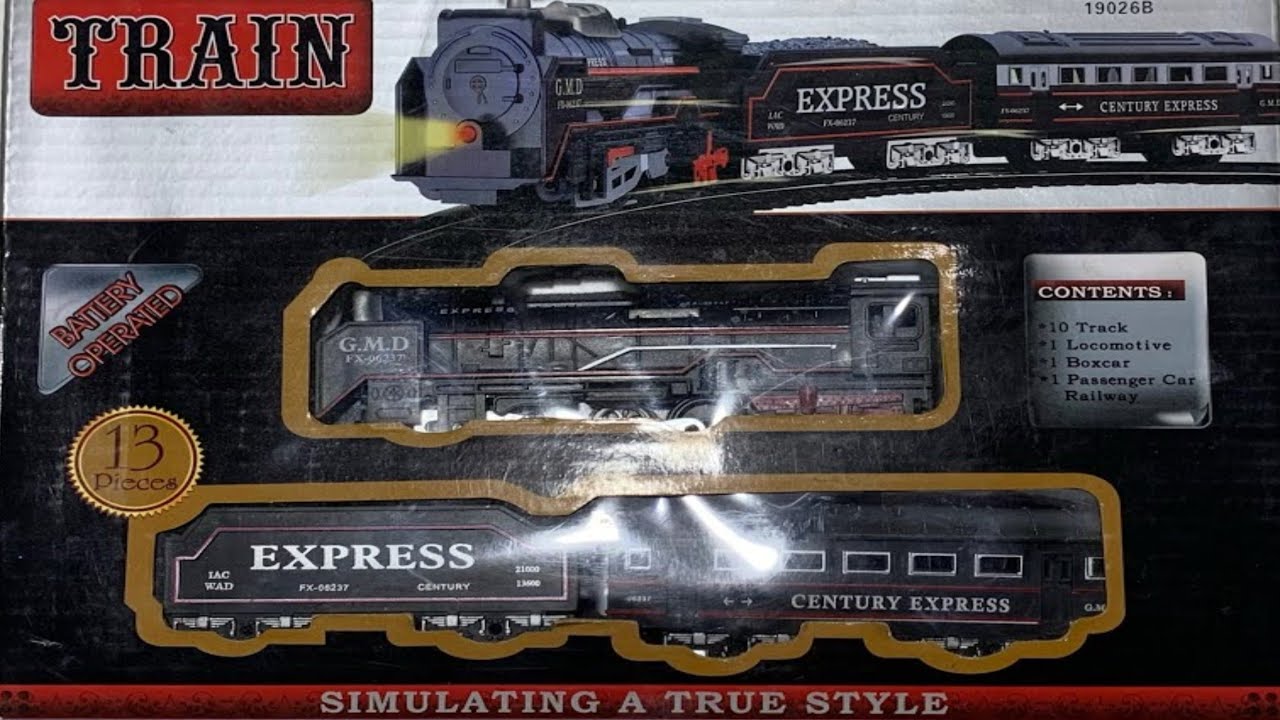 🔥 “RC Train Unboxing & Full Review 🚂 | Realistic Remote Control Train ...
