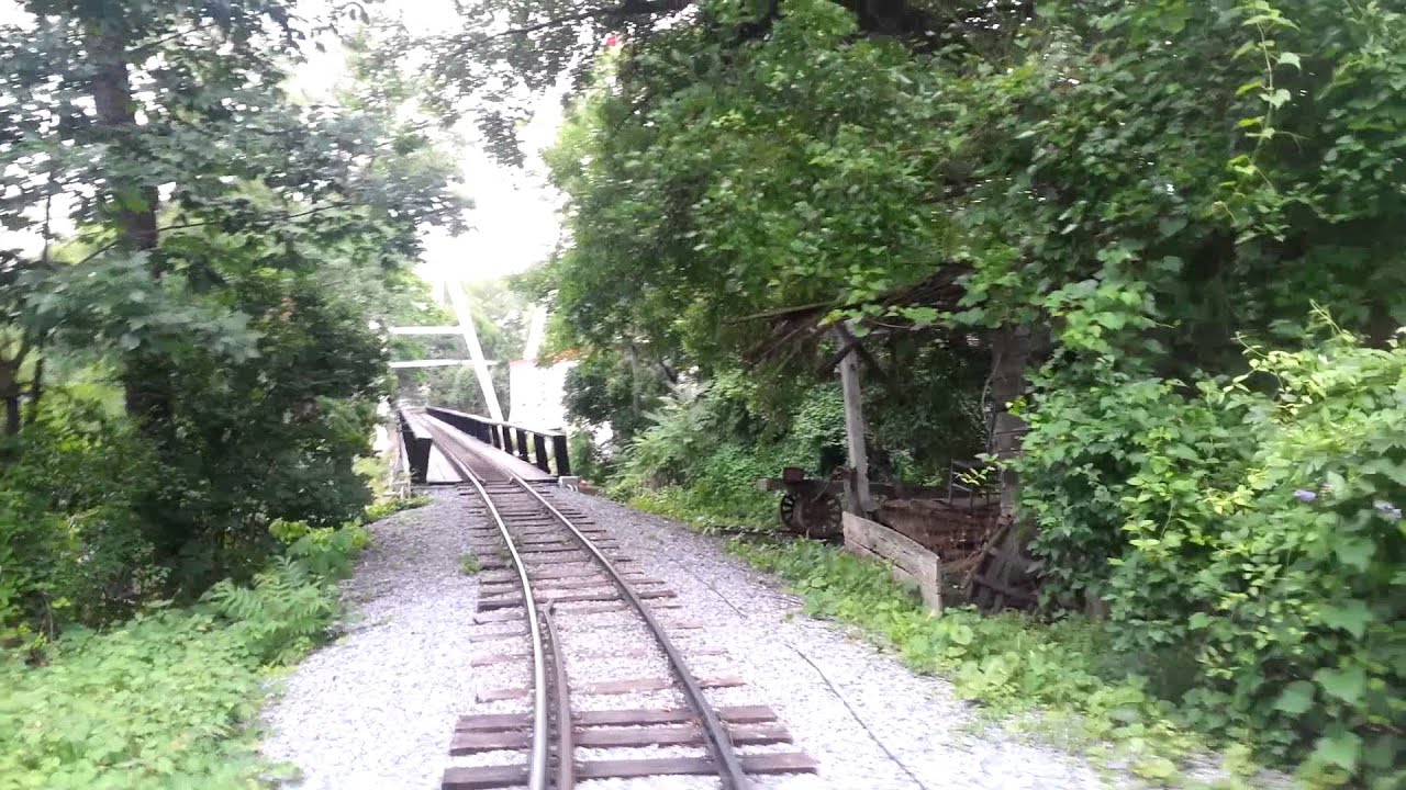 Pink monkey takes train ride at Hershey park - YouTube