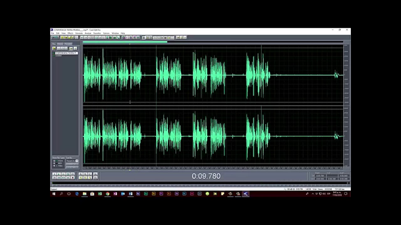 TUTORIAL 4 parte 1 INTRODUCCIÓN COOL EDIT PRO 2 - YouTube