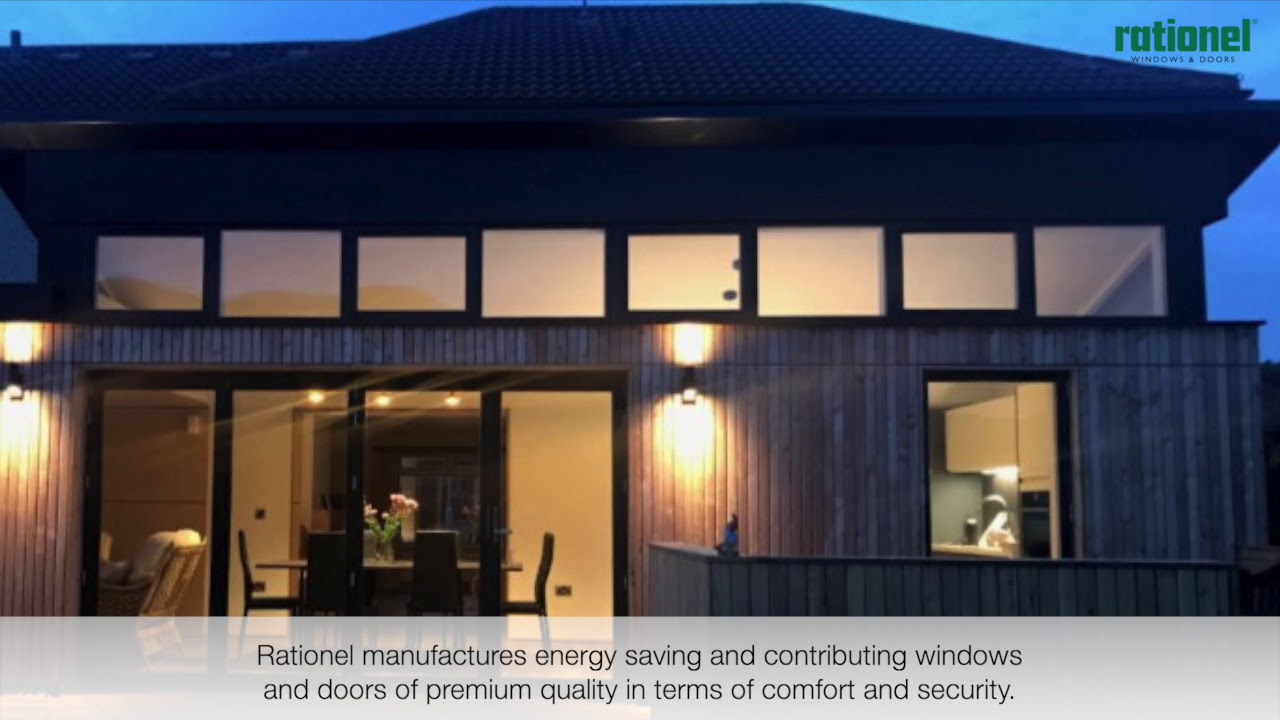 Rationel windows and doors in Ireland - YouTube