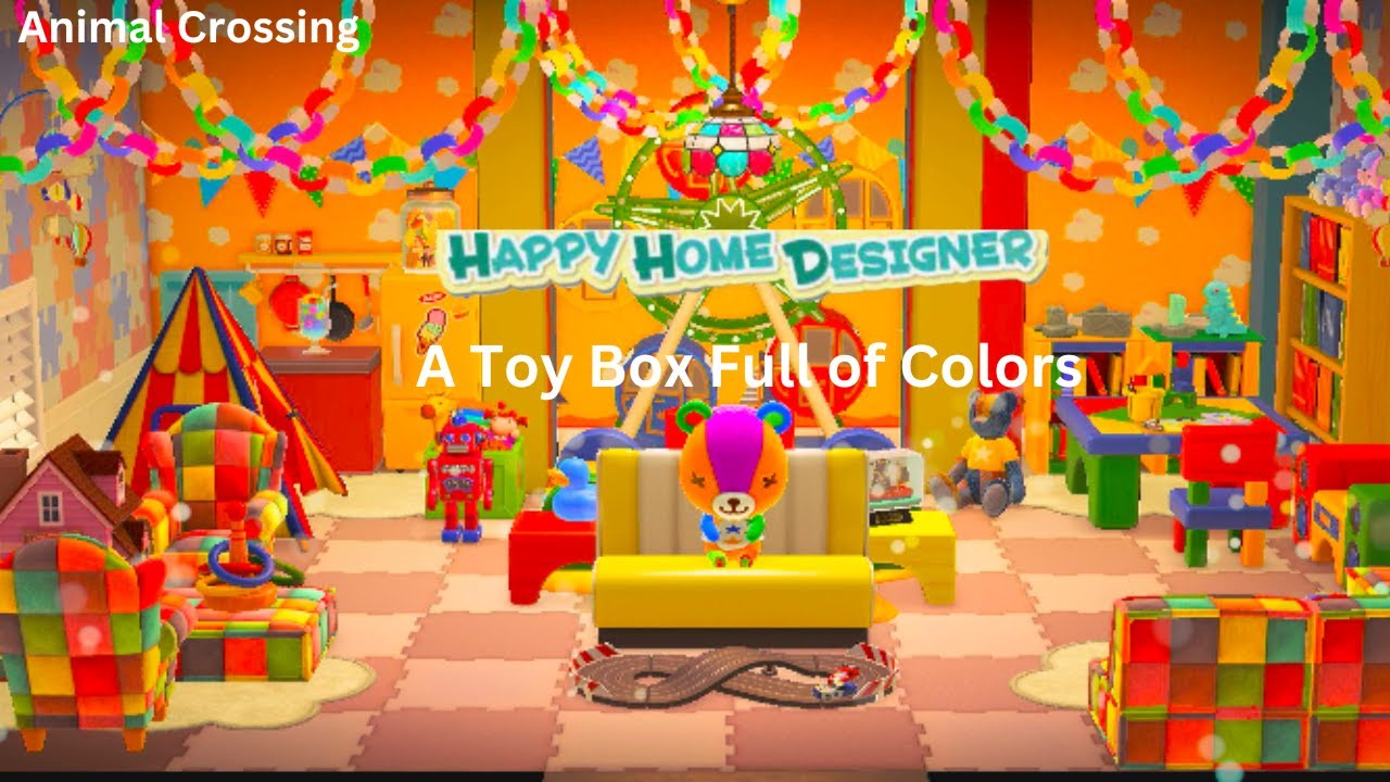 A Toy Box Full of Colors for Stitches! Animal Crossing New Horizons ...