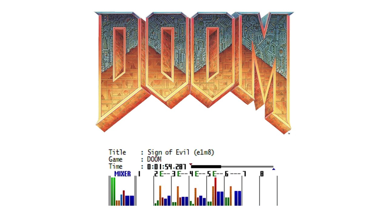 [SNES SPC700] DOOM - Sign of Evil (e1m8) - YouTube