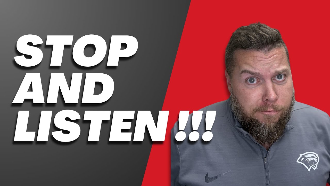 Stop and Listen! - YouTube