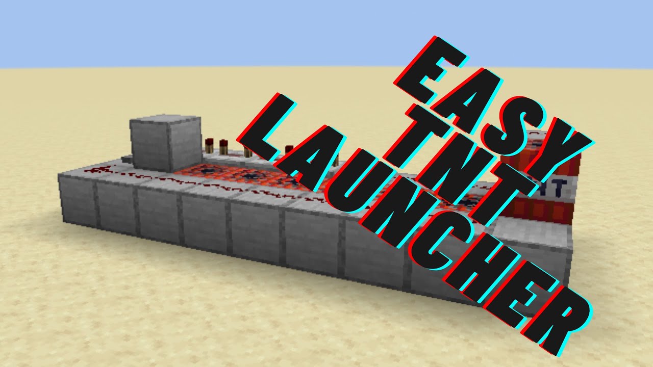 Easy TNT Launcher - YouTube