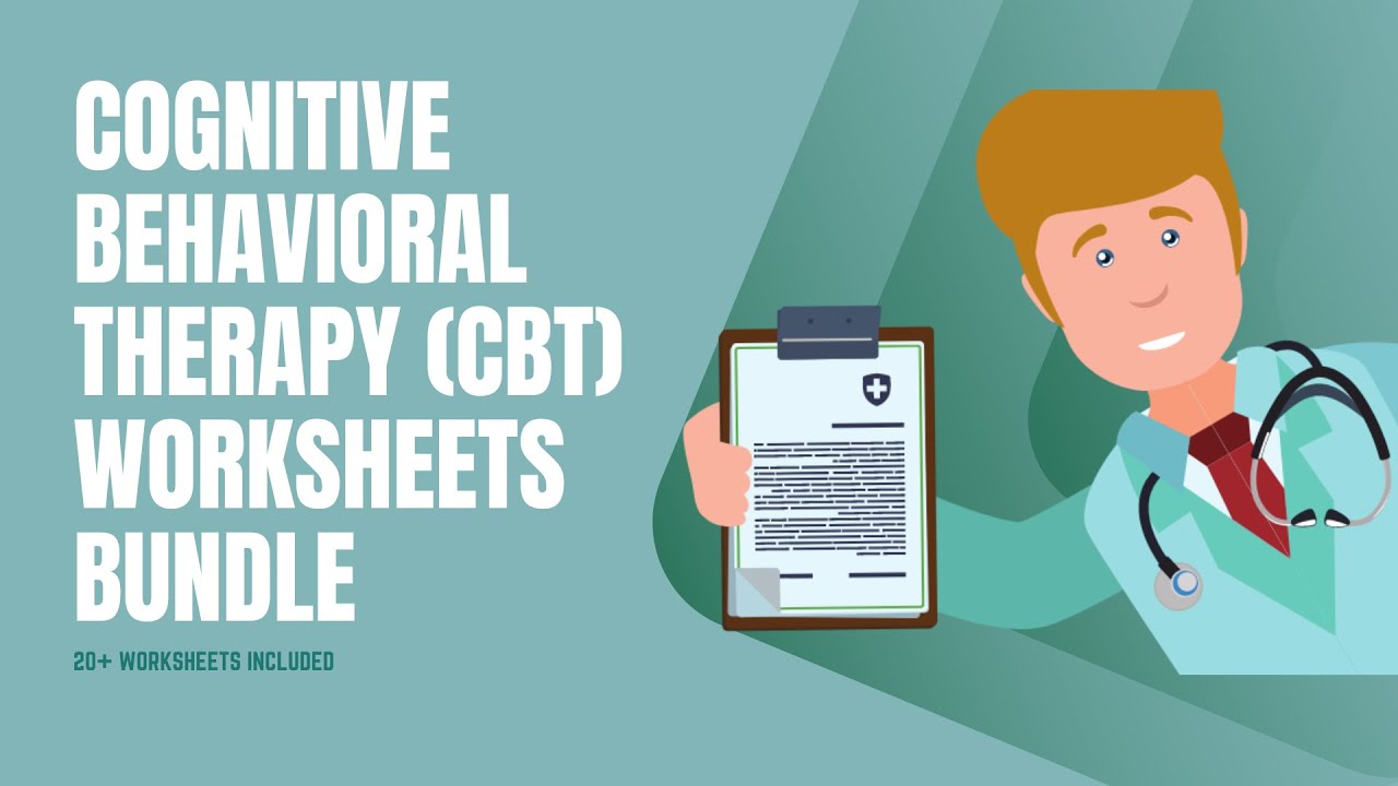 CBT Worksheets Bundle | Editable / Fillable / Printable PDF Templates ...