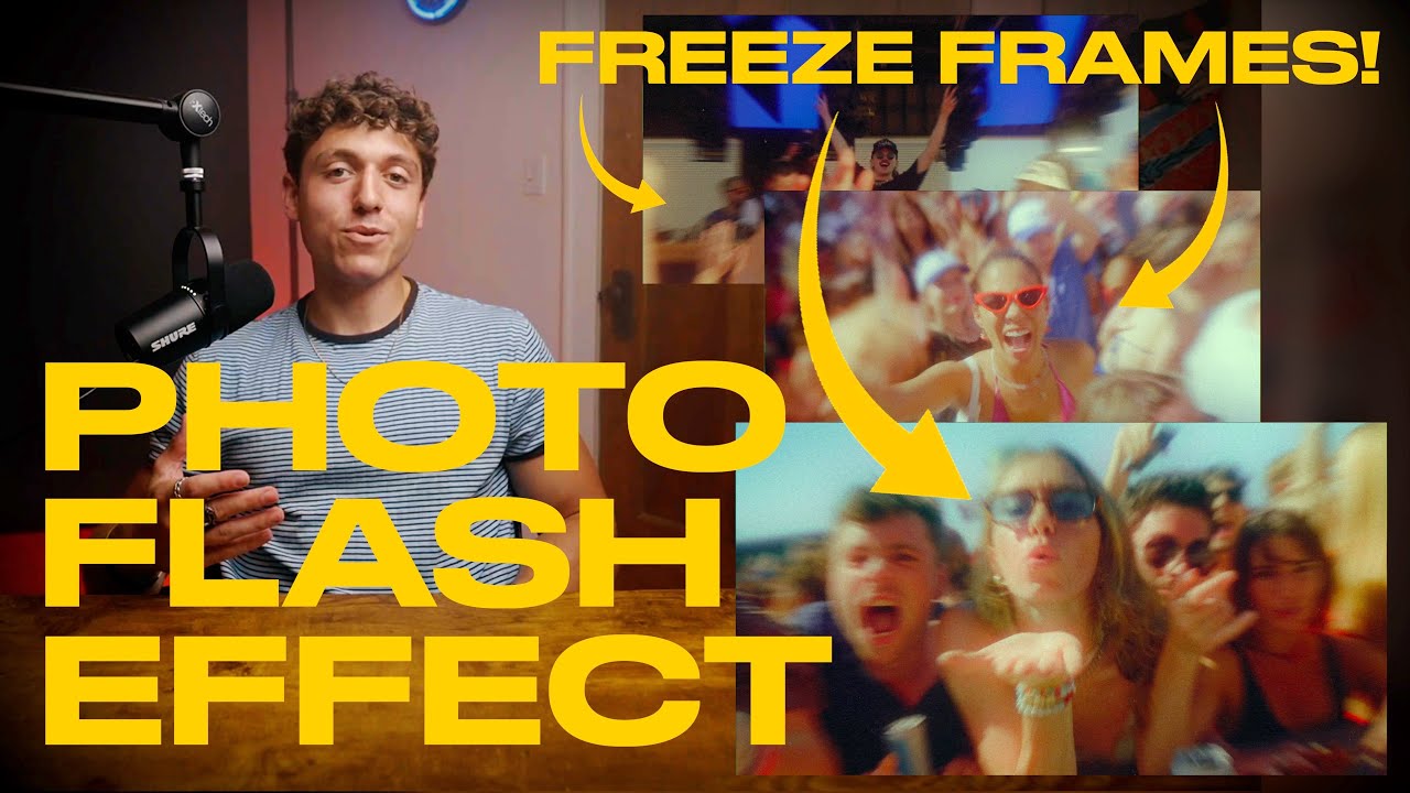 This PHOTO FLASH EFFECT can make bad footage good - YouTube
