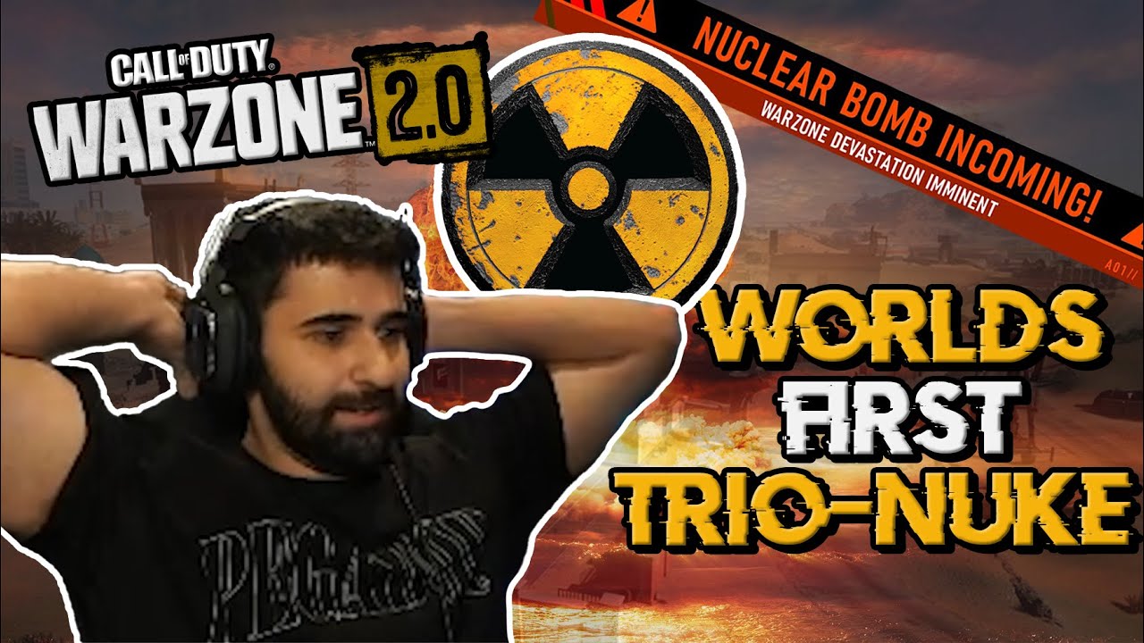 WORLDS FIRST TRIO NUKE in WARZONE 2 😱🔥 - YouTube