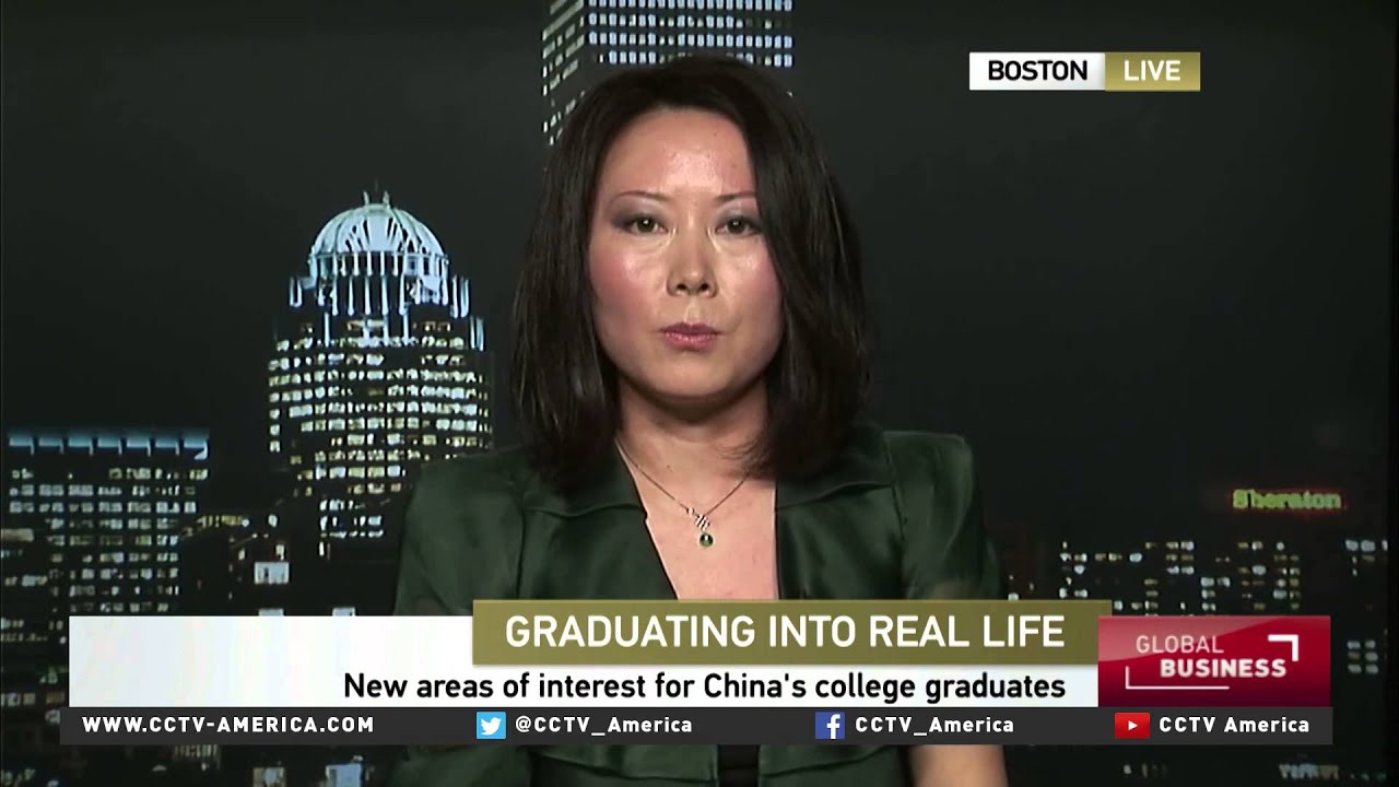 Lin Yang on prospects for Chinese graduates - YouTube